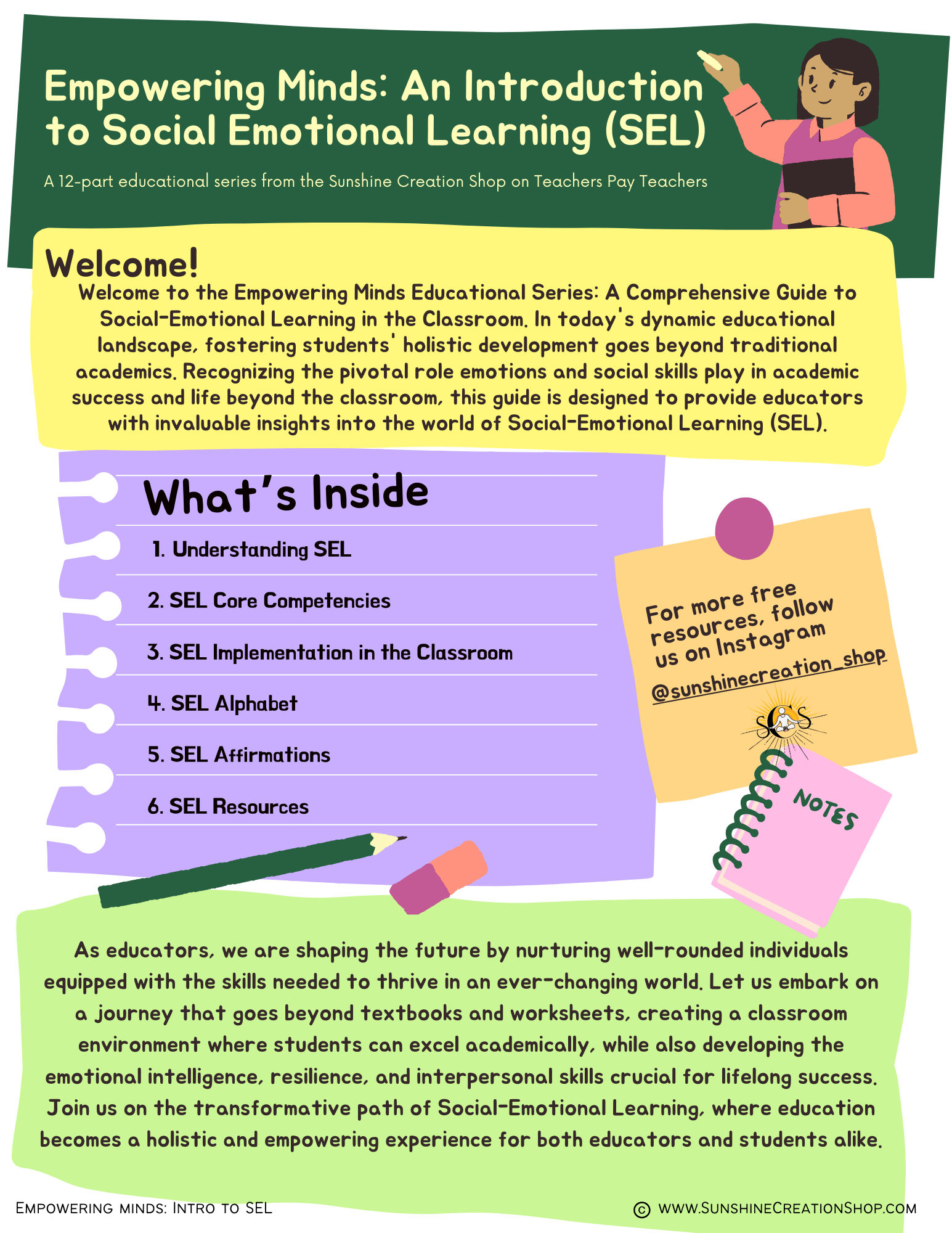 Introduction to Social Emotional Learning (SEL), Empowering Minds ...