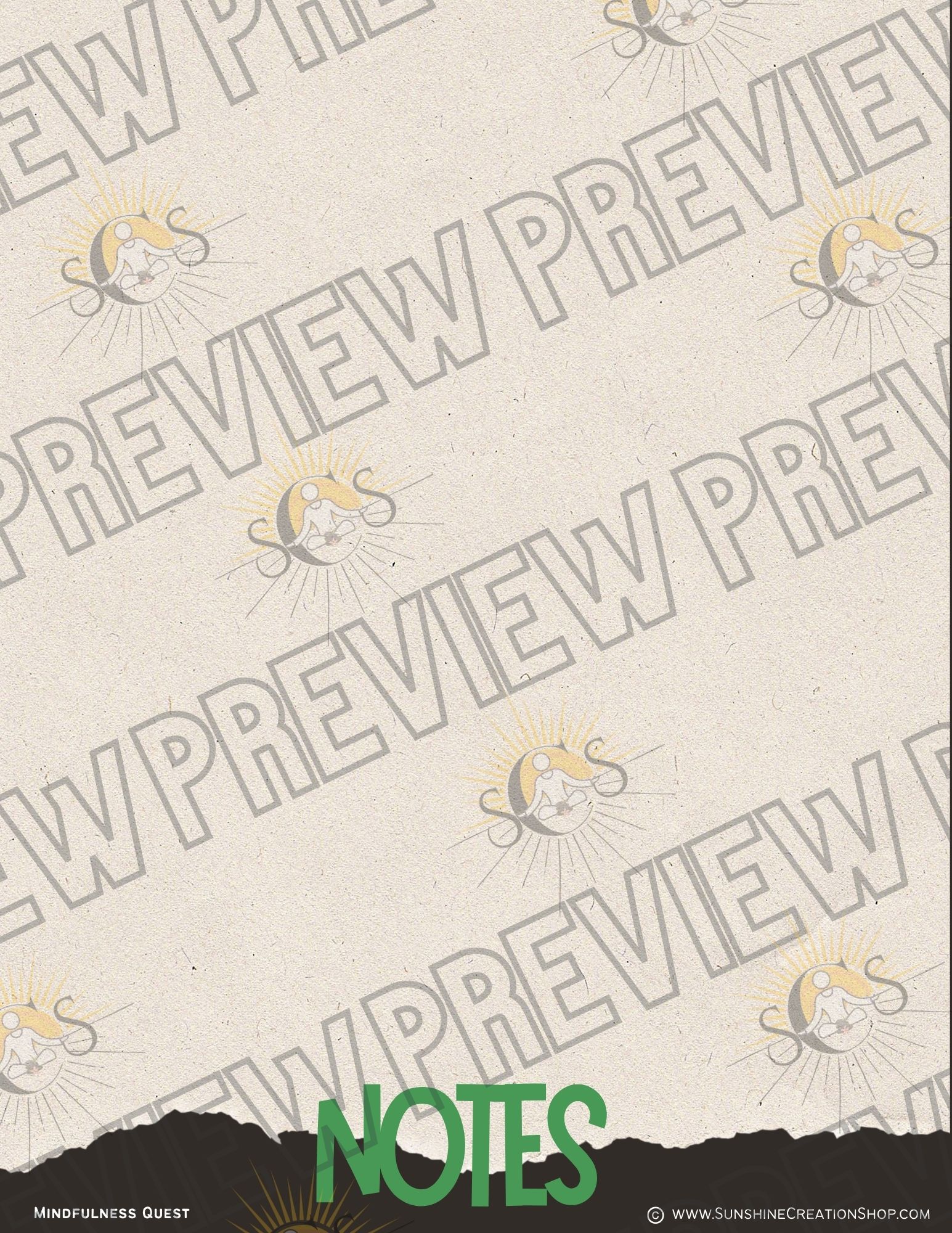 Mindfulness Quest Challenge Game for SEL - Sunshine Creation Shop