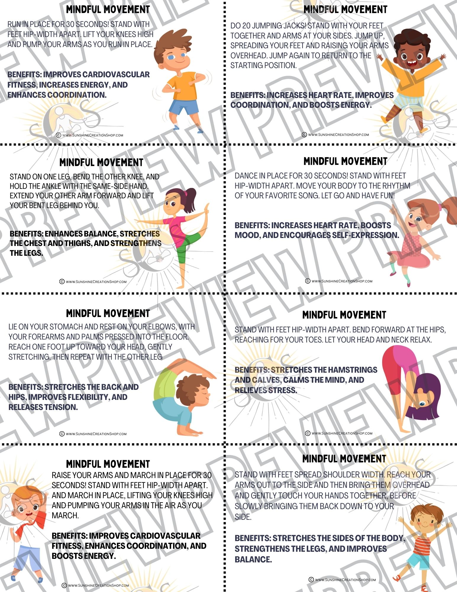 Mindfulness Quest Challenge Game for SEL - Sunshine Creation Shop